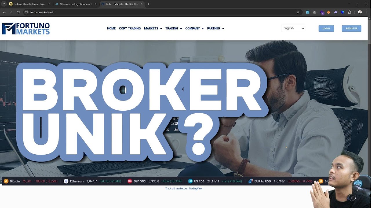 REVIEW, DAFTAR, DEPOSIT & WITHDRAW BROKER FORTUNO MARKET ! - YouTube