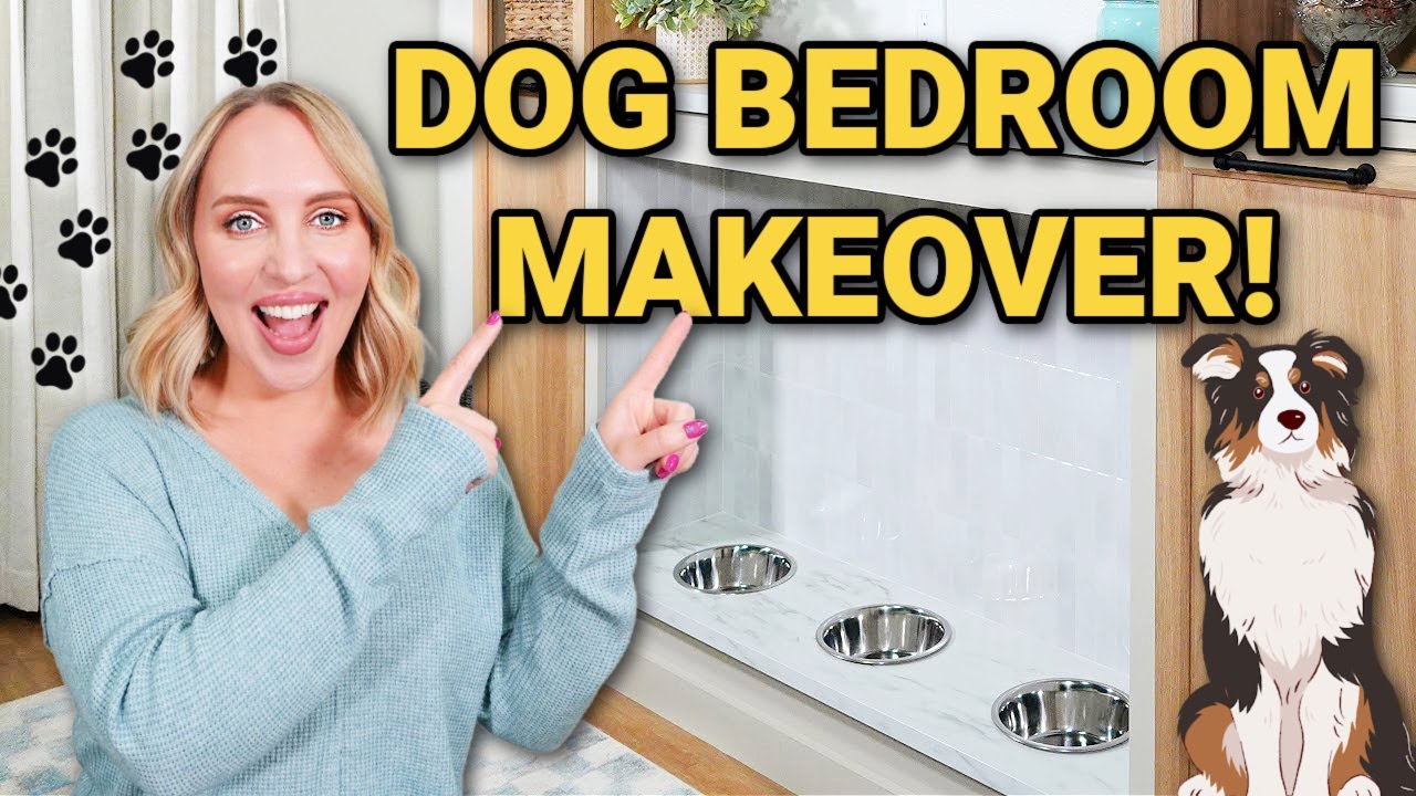 DIY! DREAM DOG BEDROOM MAKEOVER REVEAL! 🐾 🐶 - YouTube