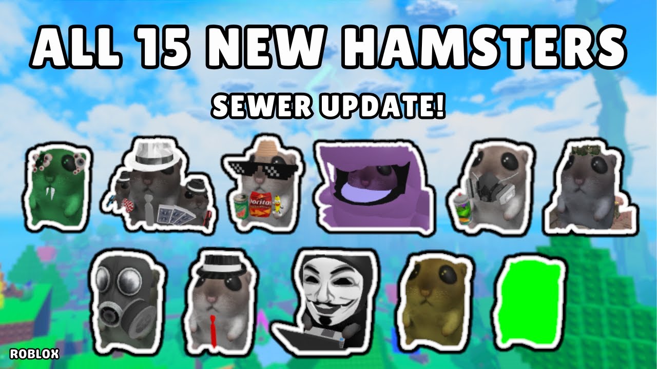 How To Find All 15 New Hamsters in Find The Hamster (Sewer Update) 🐹 ...