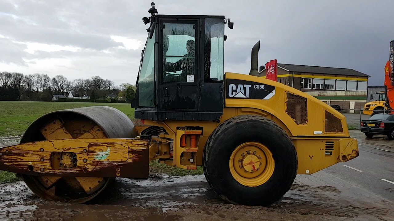 Caterpillar CS56, year 2008 (Refnr. BM2938) - YouTube