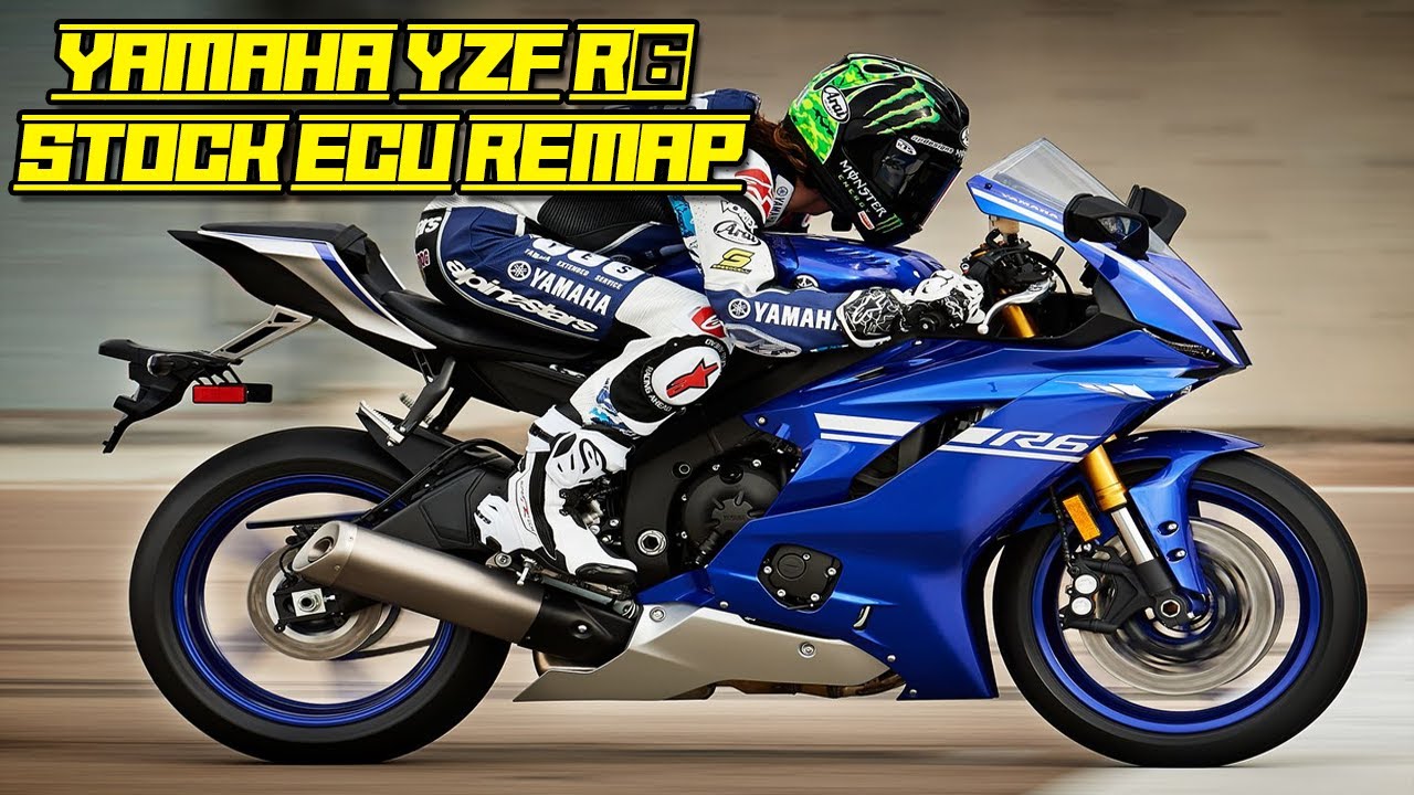YZF R6 stock ecu remap by heranah moto - YouTube