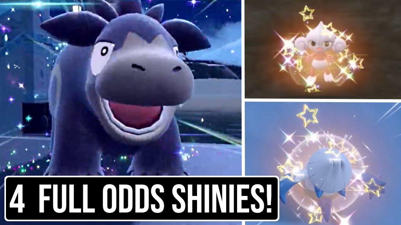 My First SHINIES in Pokemon Scarlet! Gen 9 Release Weekend Shiny ...