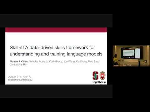 Skill it! A Data-Driven Skills Framework for Understanding and Training Language Models - YouTube