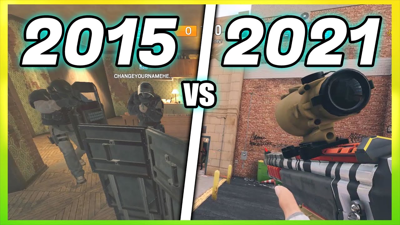 Rainbow Six Siege: 2015 vs 2021 - What Happened? - YouTube
