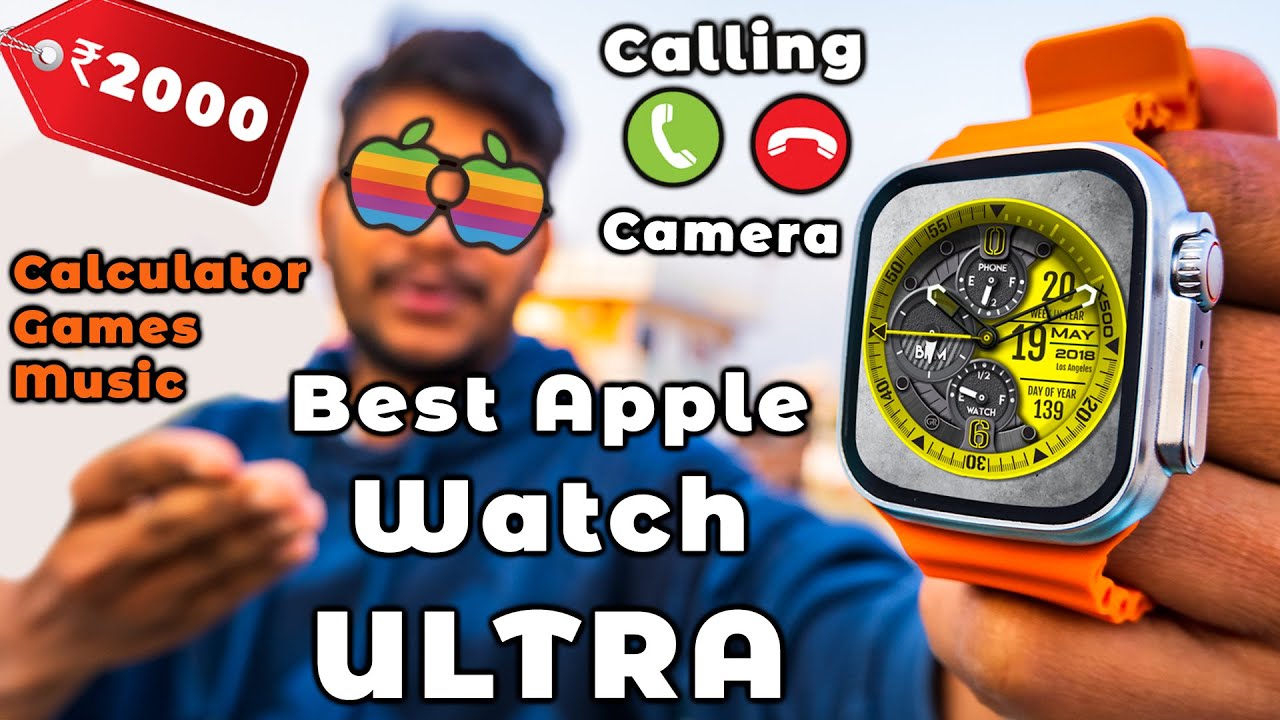 ₹2000 Smartwatch vs Apple Watch Ultra🔥 | alt OG Pro - YouTube