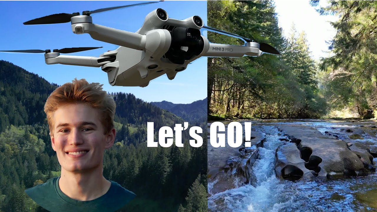 FLYING over Oregon rivers and treetops via drone! - YouTube
