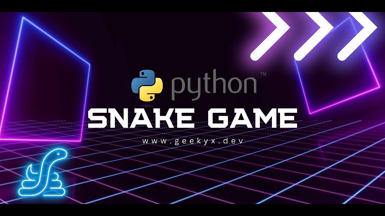 Snake game in python | using turtle | Tejas Chaudhari && Divyesh Dhole ...