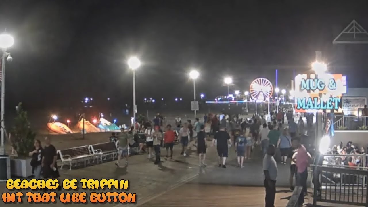 Ocean City, MD Boardwalk Cam - Maryland beach live webcam - ocean city ...