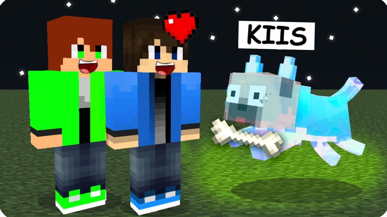 KIIS SZELLEM KUTYÁVÁ VÁLTOZOTT A MINECRAFTBAN! - YouTube