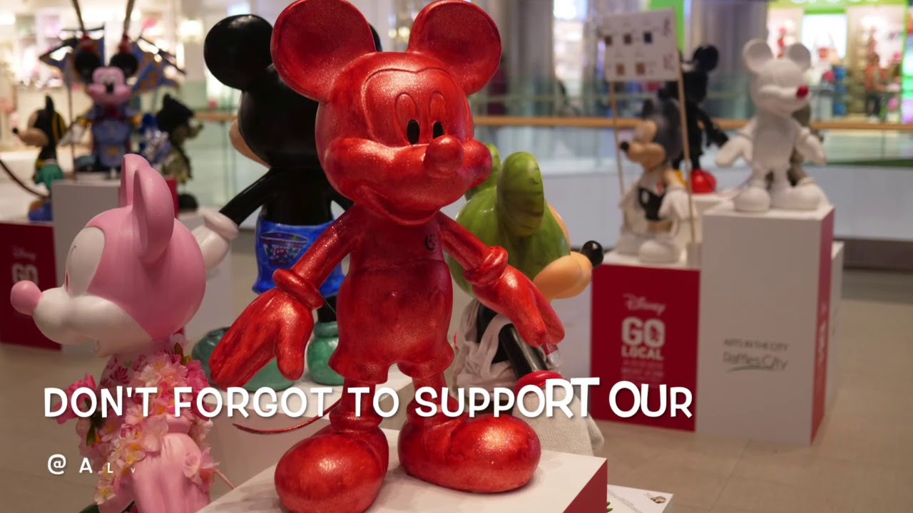 Disney Go Local - 90 Singapore-themed Mickey Mouse at Raffles City ...