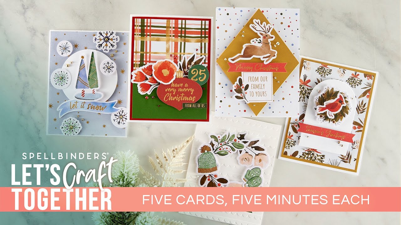 Winter Wonderland 5 Minute Cards - YouTube