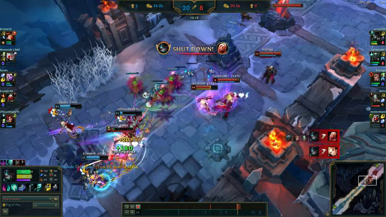 Akali Penta before Rework - YouTube