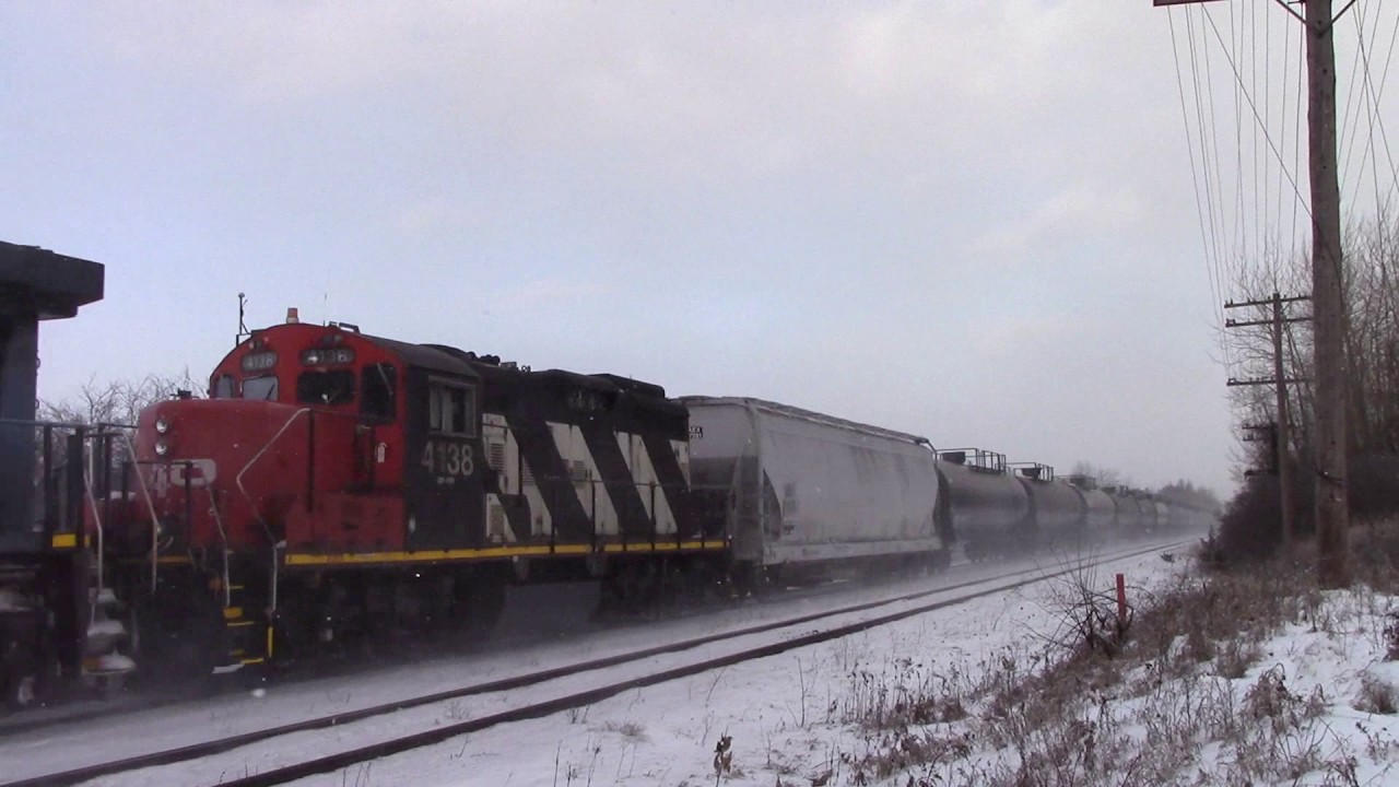 Railfanning in Southeastern Ontario Part 3 IC Blue Devil and IC Death ...