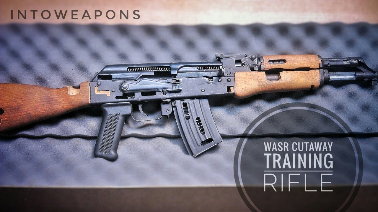 CUTAWAY AK Training Rifle: WASR-10 Unboxing - YouTube