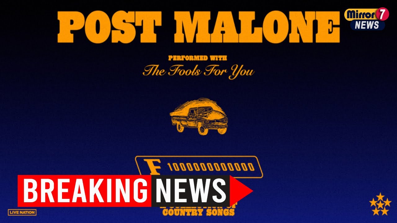 Post Malone Announces 'F-1 Trillion' Country Music Tour - YouTube Music