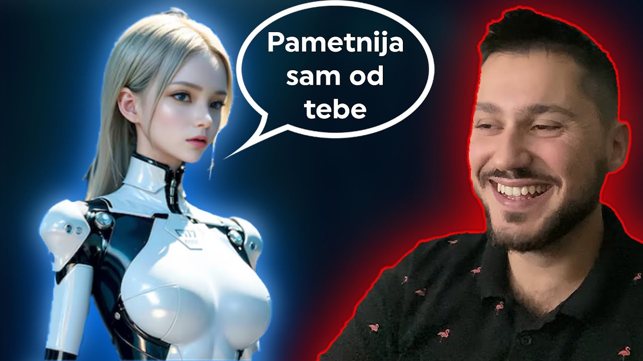 RAZGOVARAM SA ROBOTOM (sve odgovara) - YouTube