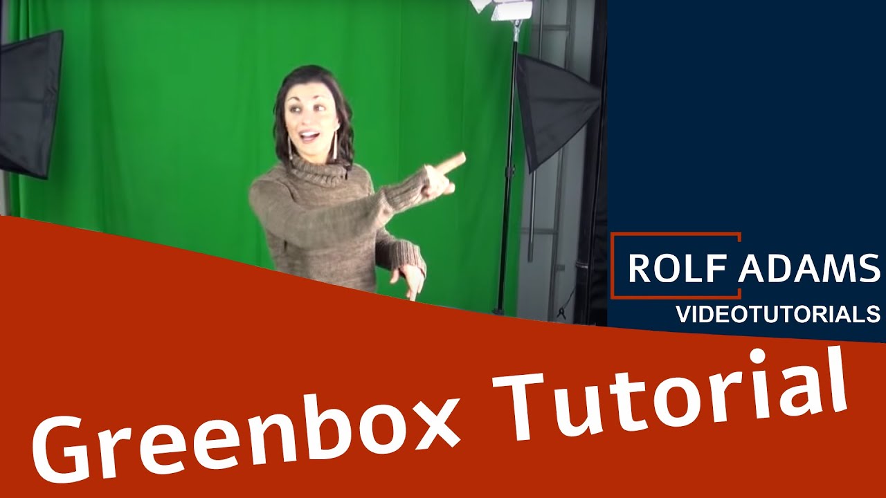 Greenbox (Greenscreen) Anleitung (Tutorial) deutsch - YouTube