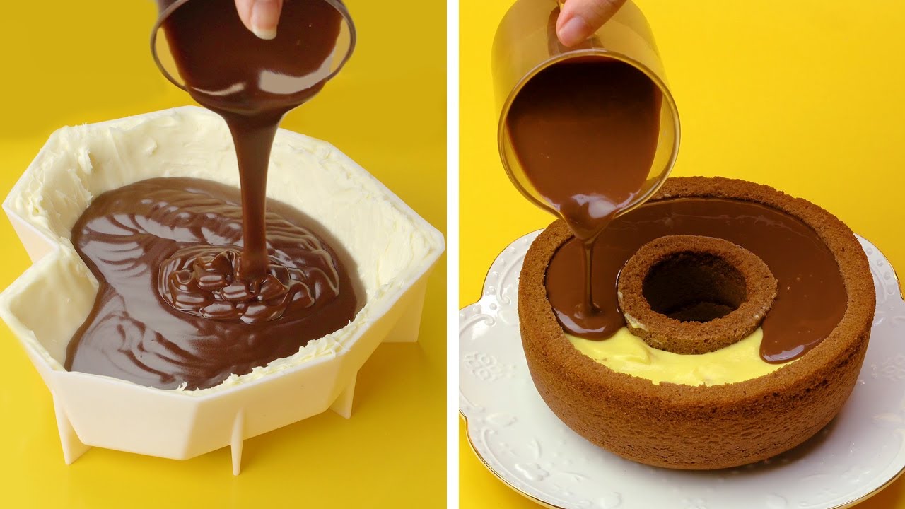 So Melting Chocolate Cake Decorating Ideas | Amazing Chocolate Cake ...