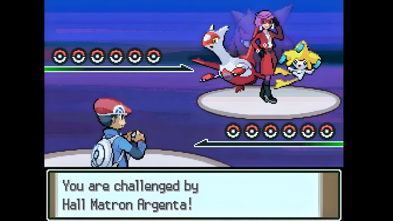 Pokemon Azure Platinum Post Game - Hall Matron Argenta (Hard Mode ...