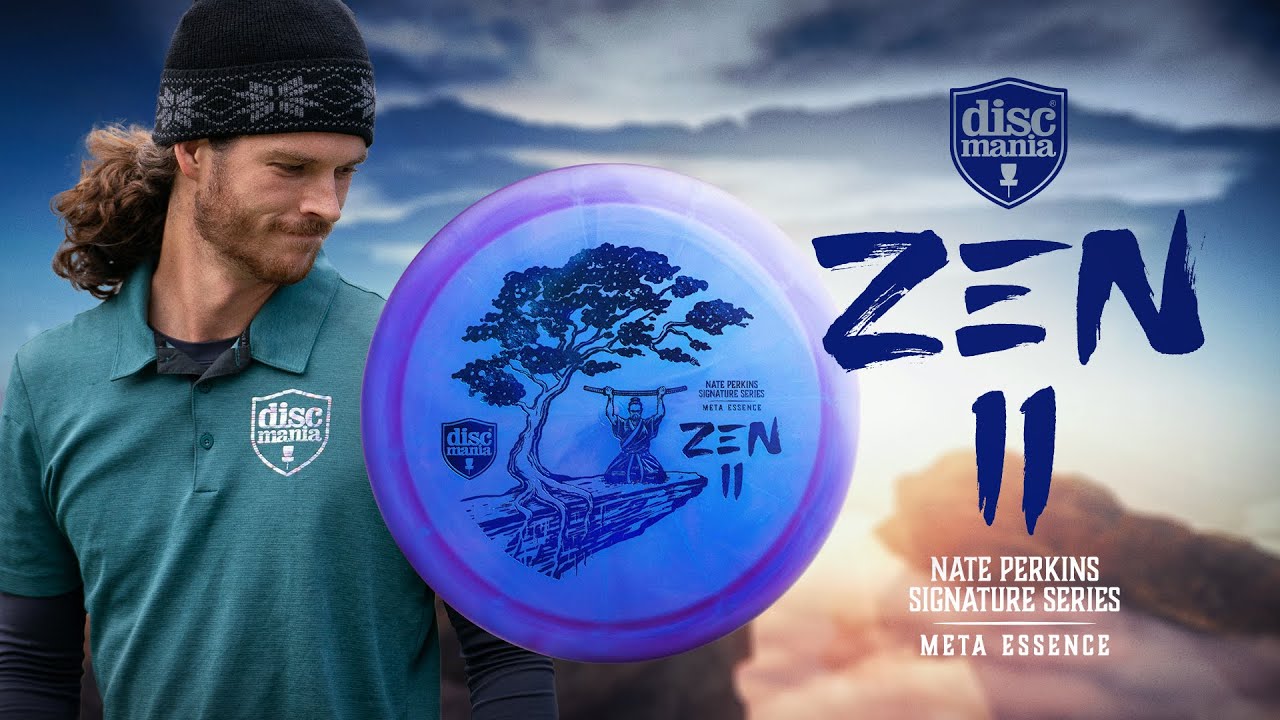 Nate Perkins Introduces Zen II (Discmania Meta Essence) - YouTube