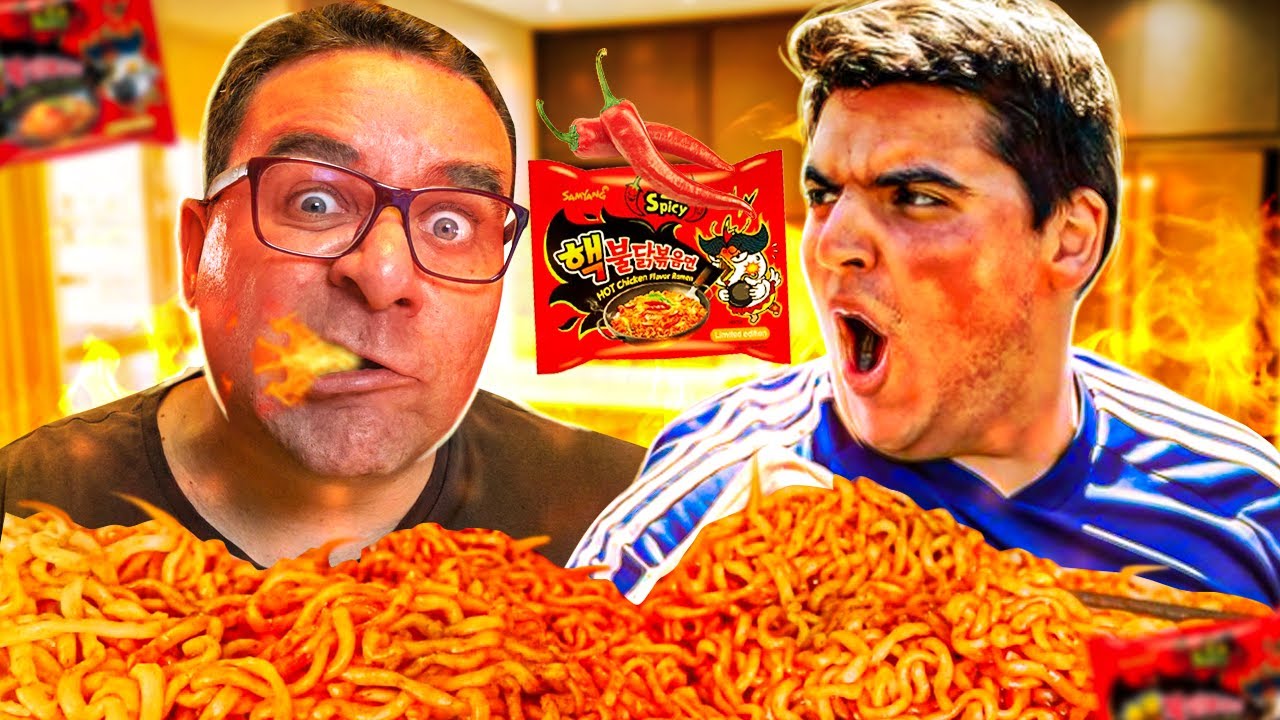 DESAFIO NOODLES EXTREMAMENTE PICANTES COM DAIZER - YouTube