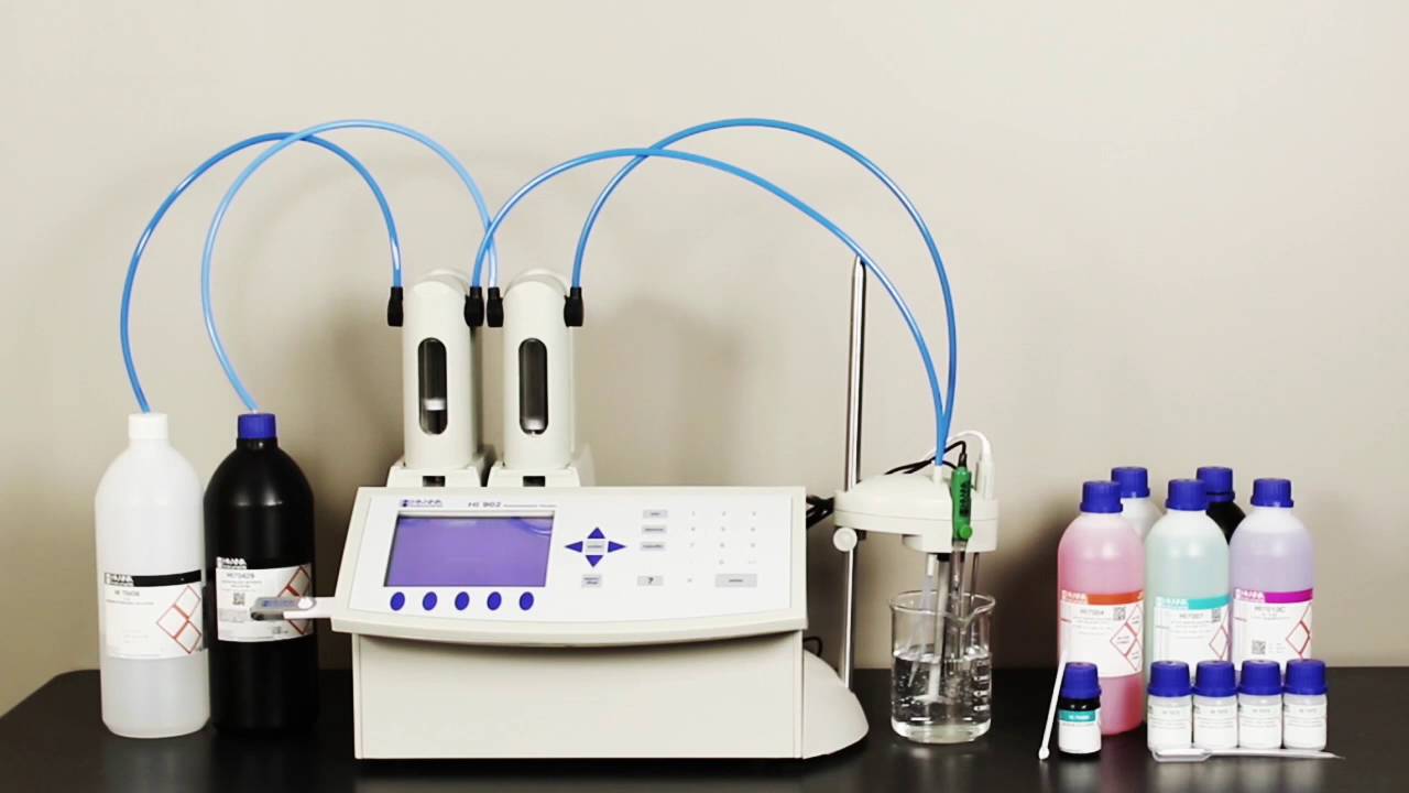 Salt & Acidity in Food HI902C SA Automatic Titration System - YouTube
