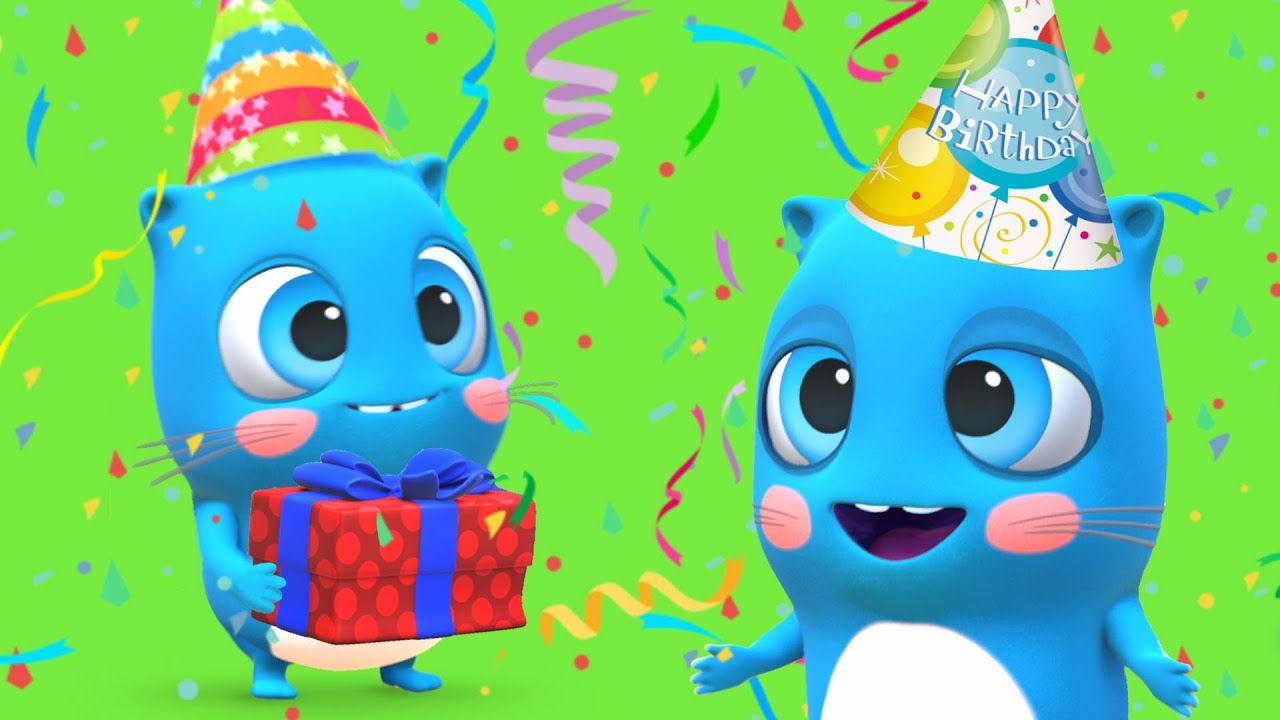 🎈🎉🎁Happy Birthday to you song🎁 🎉🎈| Family nursery rhymes and songs for ...