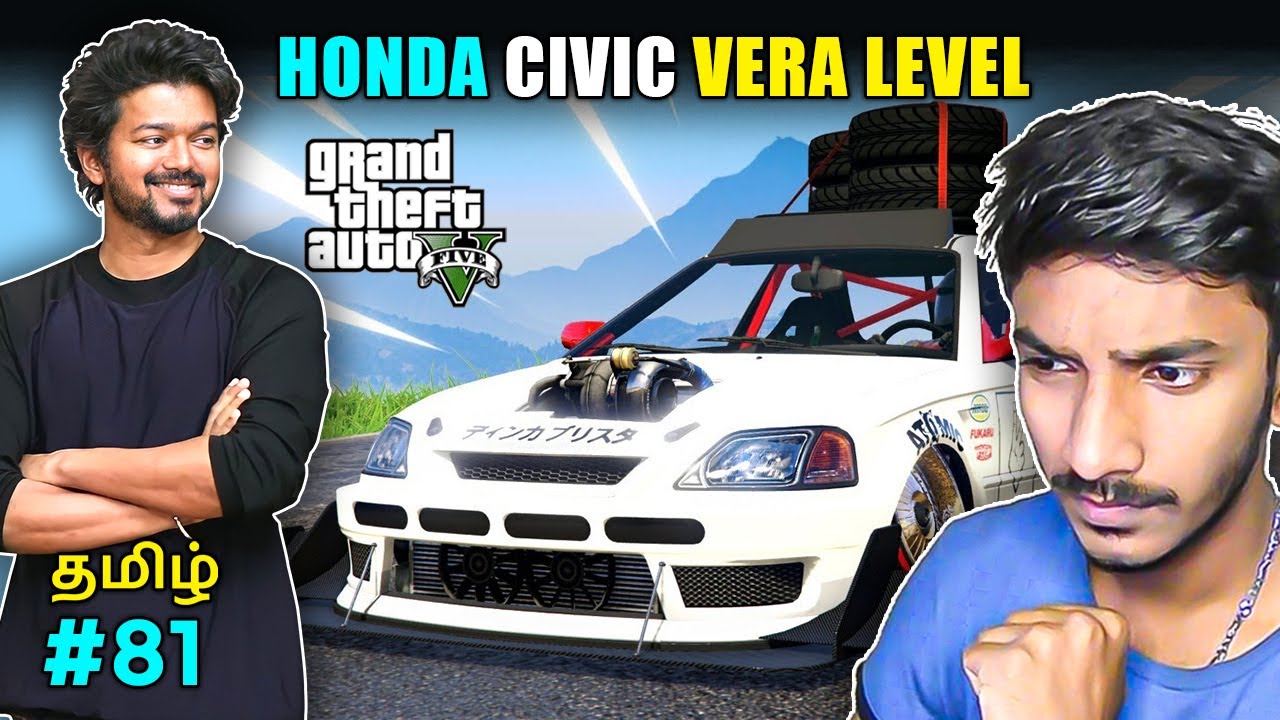 GTA 5 Tamil | Honda Civic | Most awaited | Tamil Commentary | Sharp Tamil Gaming - YouTube