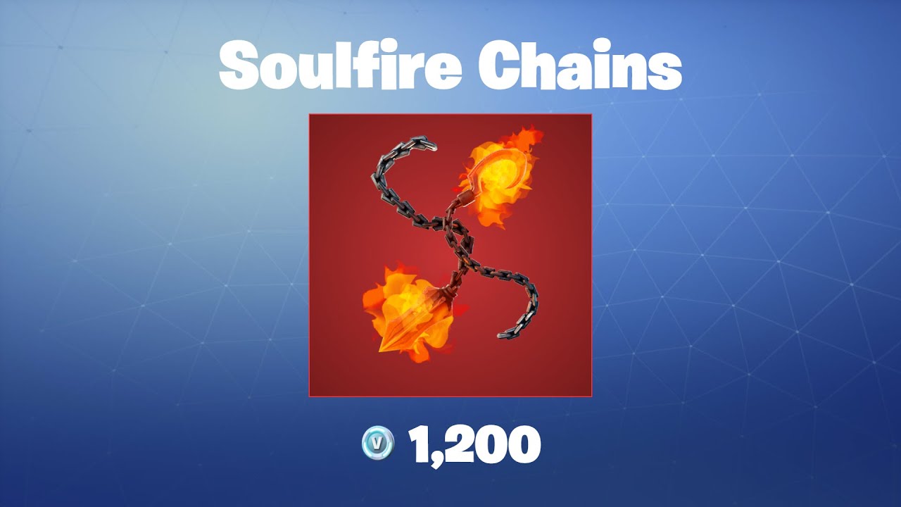 Soulfire Chains | Fortnite Pickaxe - YouTube