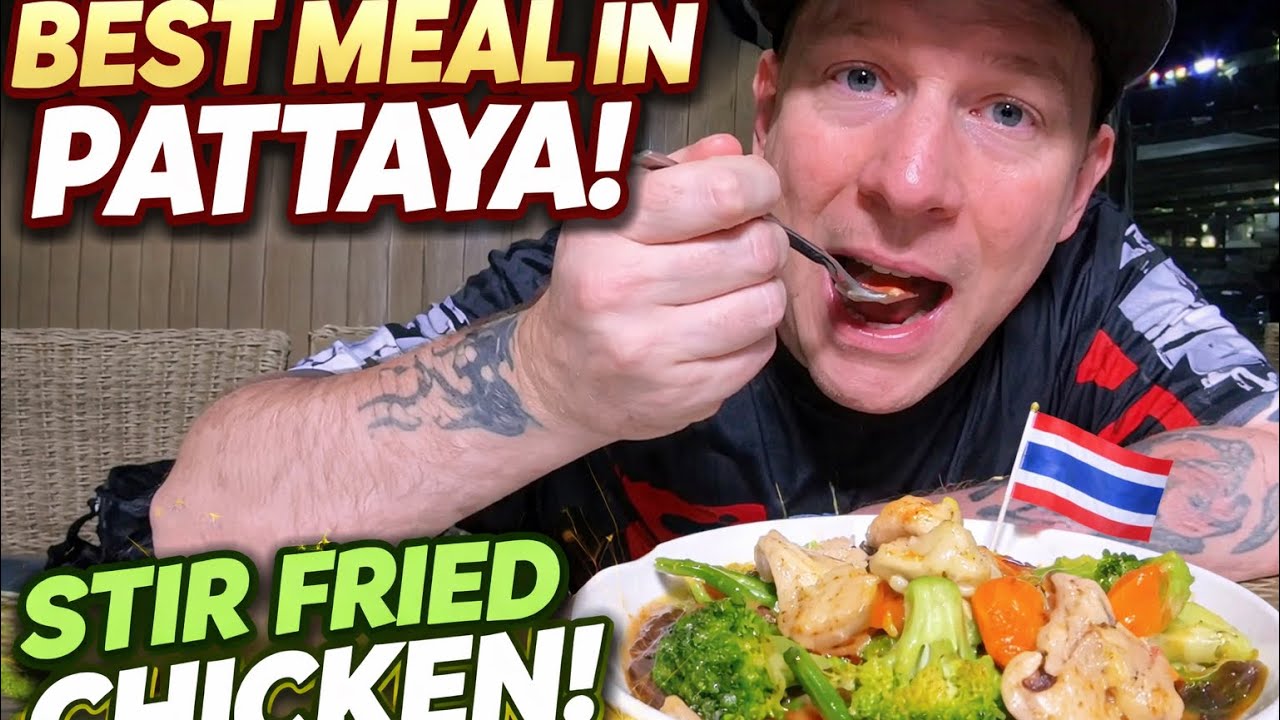 I Didn’t Expect This… Best Stir-Fried Chicken in Pattaya! - YouTube