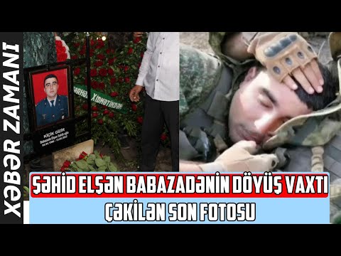 Yaralikən əsgər yoldaşına sarılan Şəhidimiz