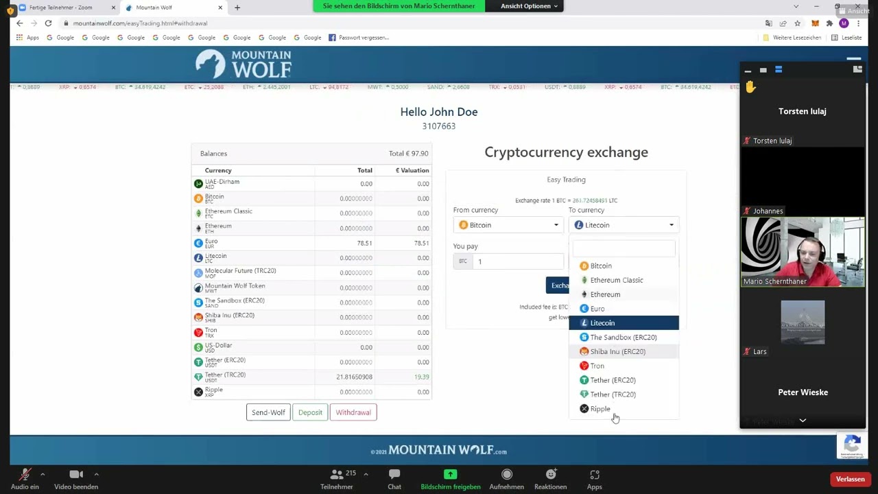 Erklärung Anwendung Mountainwolf - YouTube