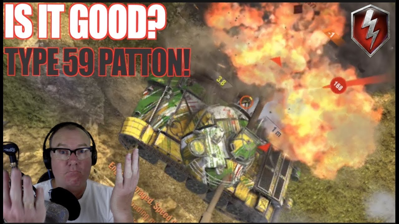 Type 59 Patton Good? Bad? ...ok? World of Tanks Blitz - YouTube