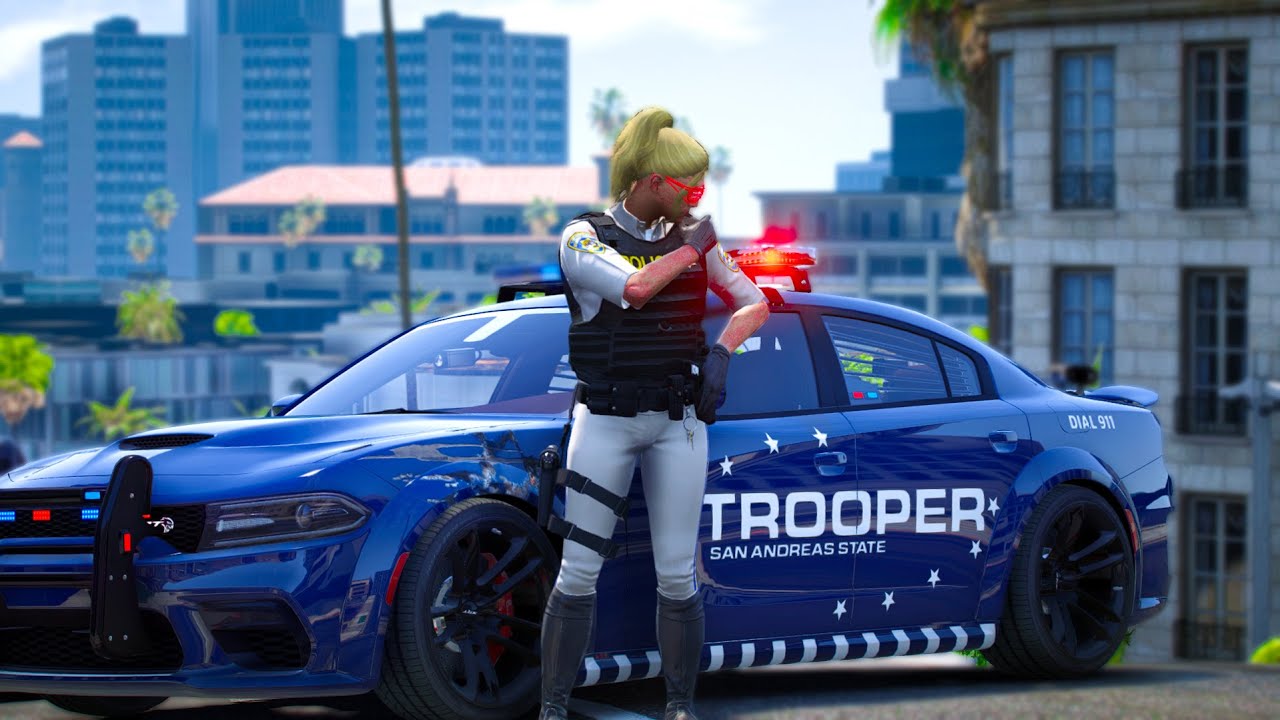 Police duties in GTA 5 RP - YouTube