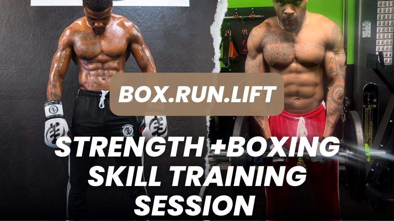 Boxing skills + upper body strength training workout. With Coach ...