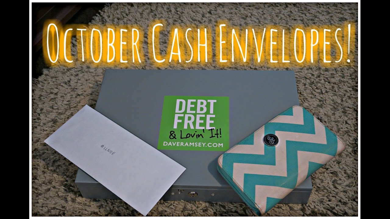 October Cash Envelopes! - YouTube
