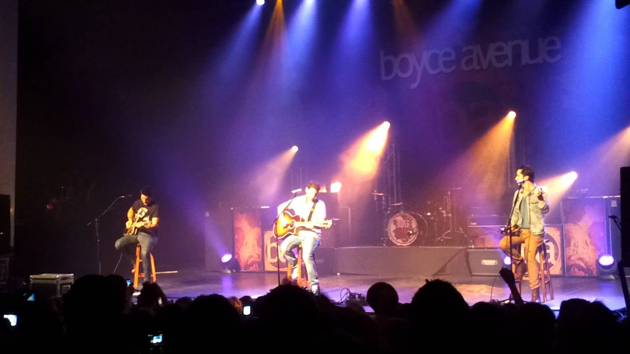 Boyce Avenue - Live in Dublin / Ireland June 2012 | Full HD - YouTube
