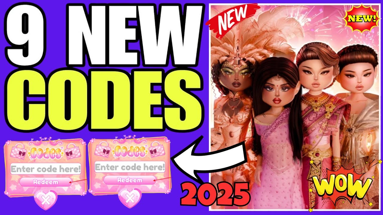 *FRESH CODES* ALL WORKING CODES FOR DRESS TO IMPRESS IN MAY 2025! - ROBLOX DTI CODES 2025 - YouTube