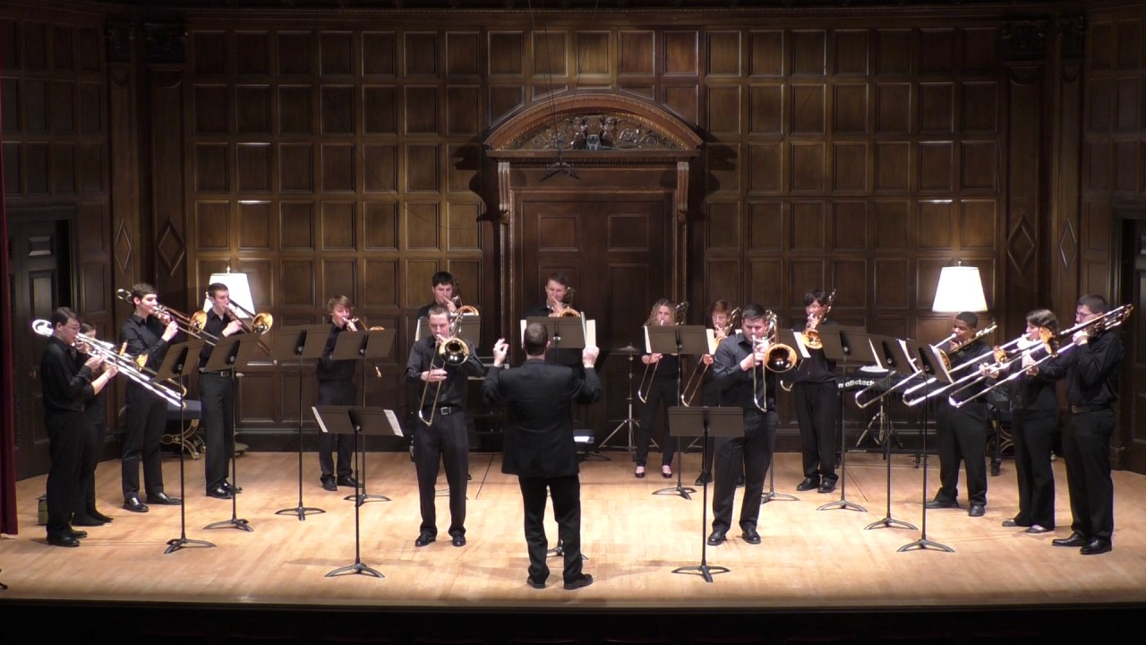 ECMS Trombone Choir performs Duet For Our Time - Movement 1 Of Beauty ...