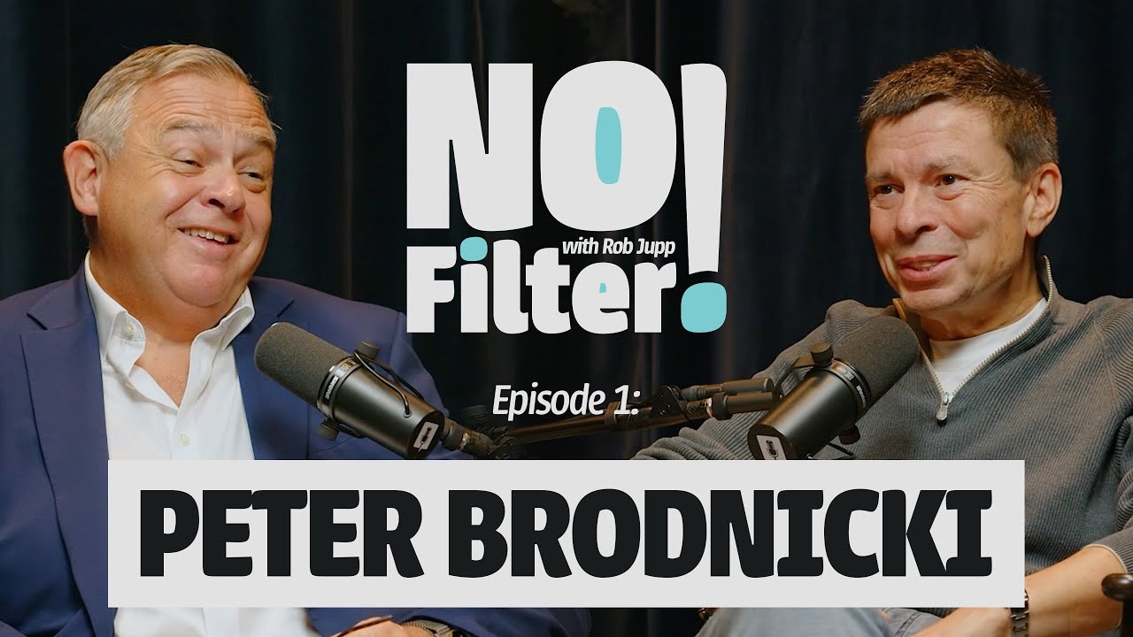 No Filter with Rob Jupp, Episode 1 - Peter Brodnicki - YouTube