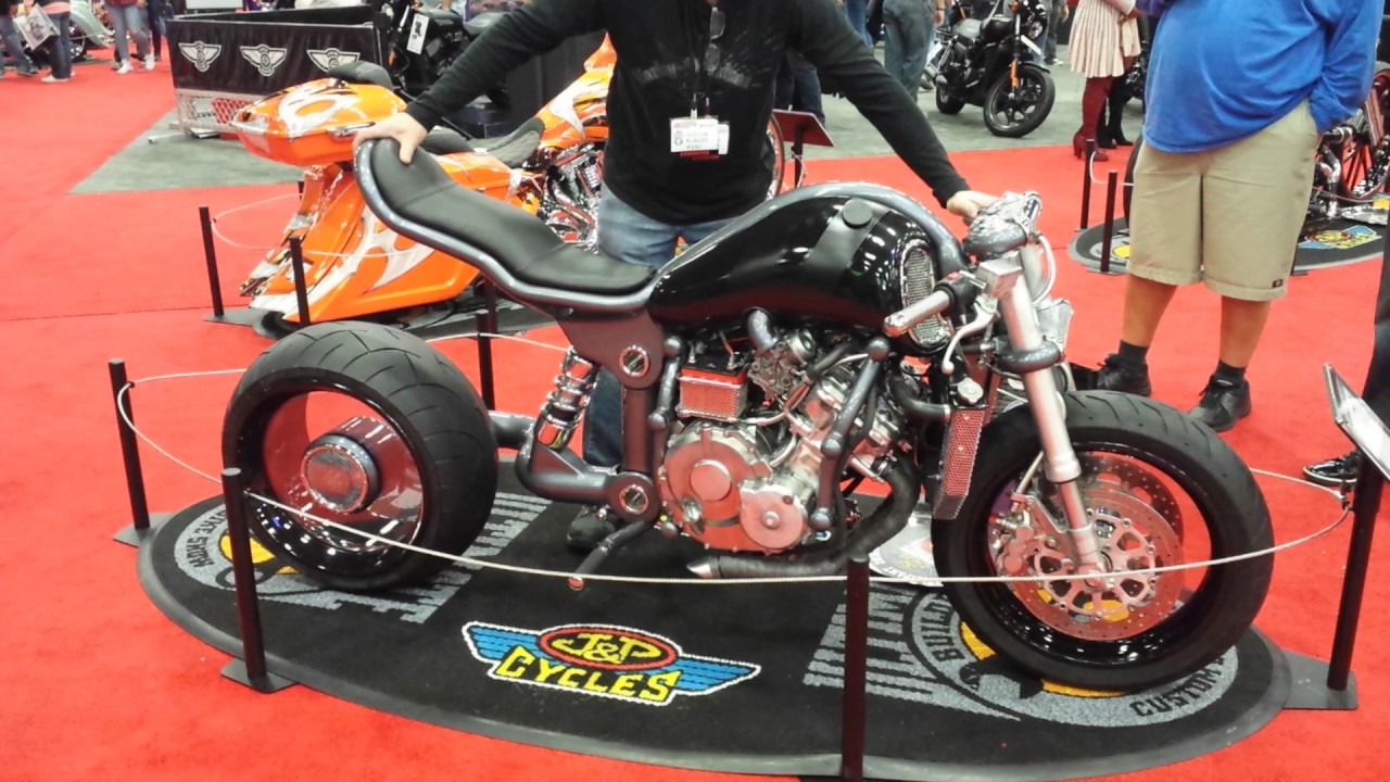 Transformer bike Dallas motorcycle show 2017 - YouTube