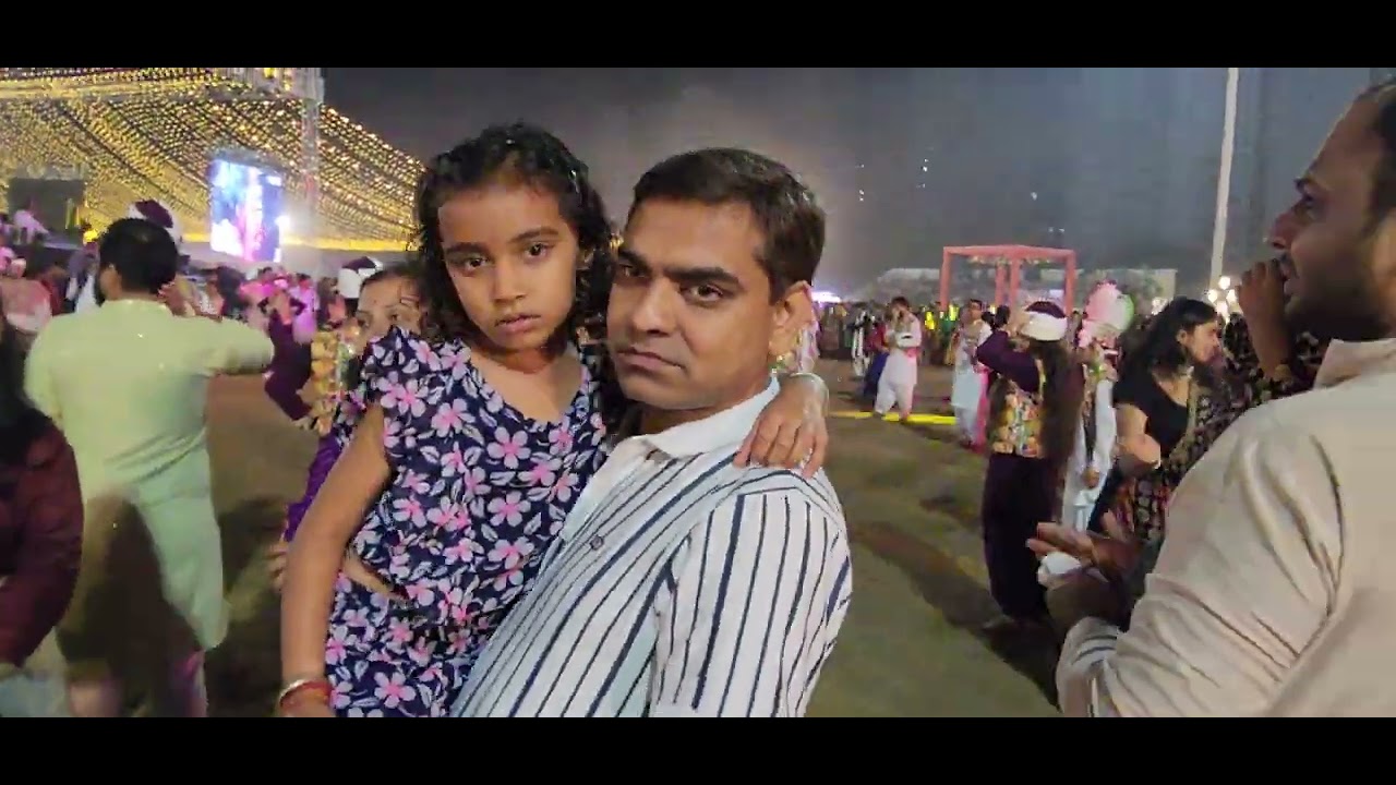 Adani Navratri Garba Gandhinagar - YouTube