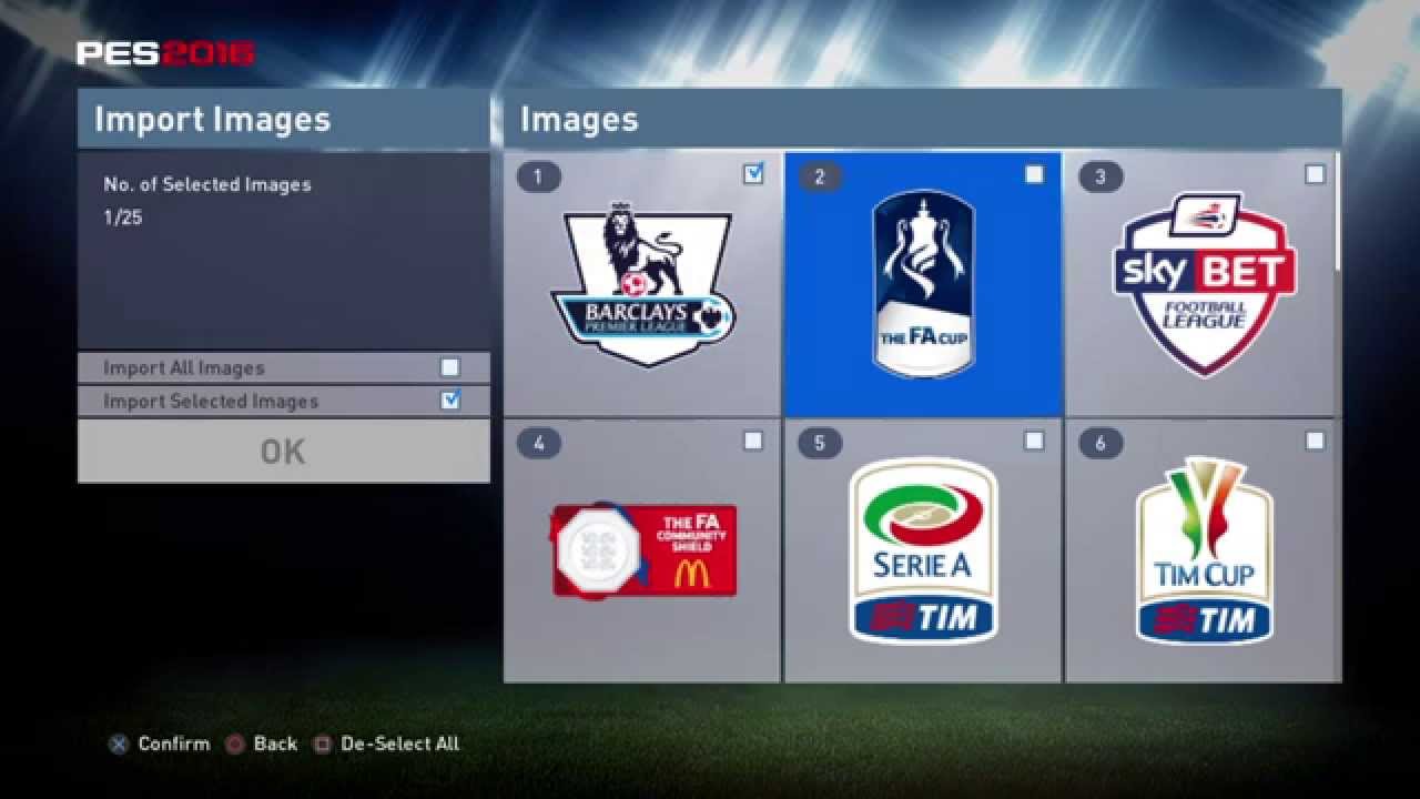 Pro Evolution Soccer 2016 Emblem, Strip & more Edit Tutorial Part I ...