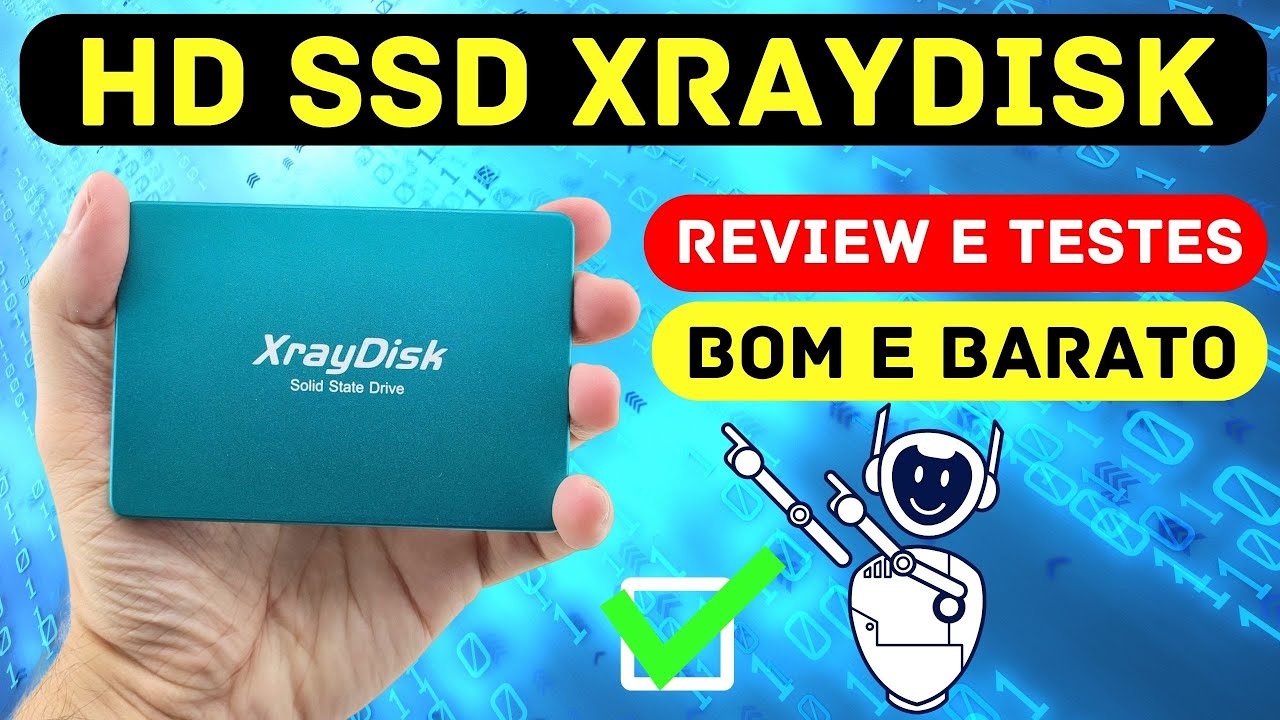 XrayDisk SSD hd - Análise completa e testes de desempenho - Review e ...
