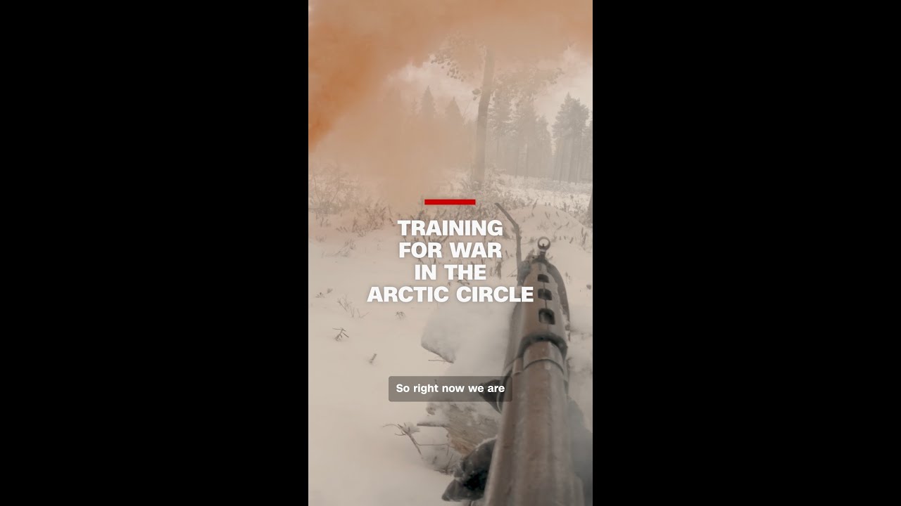 Preparing for war in the Arctic Circle - YouTube