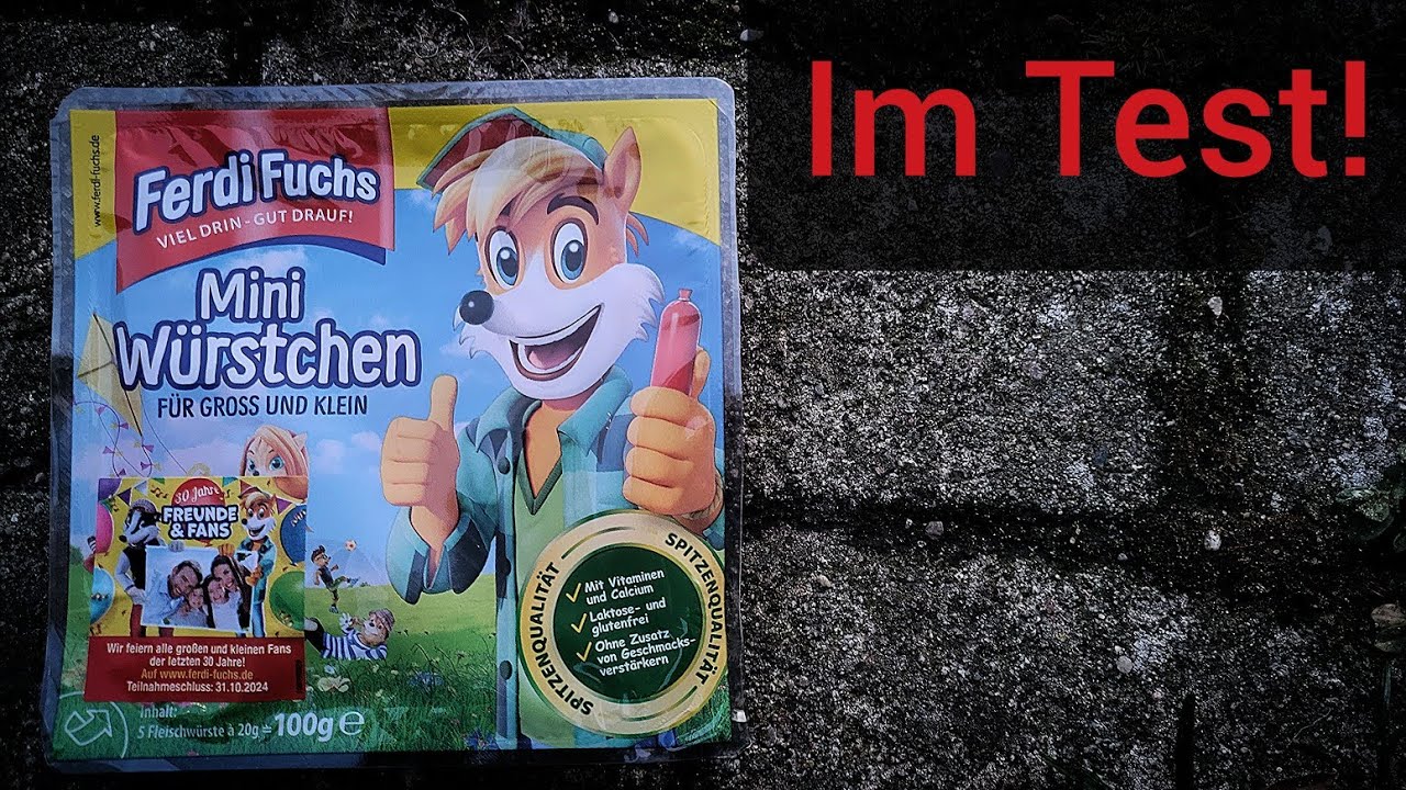 Ich teste: Ferdi Fuchs Mini Würstchen. - YouTube
