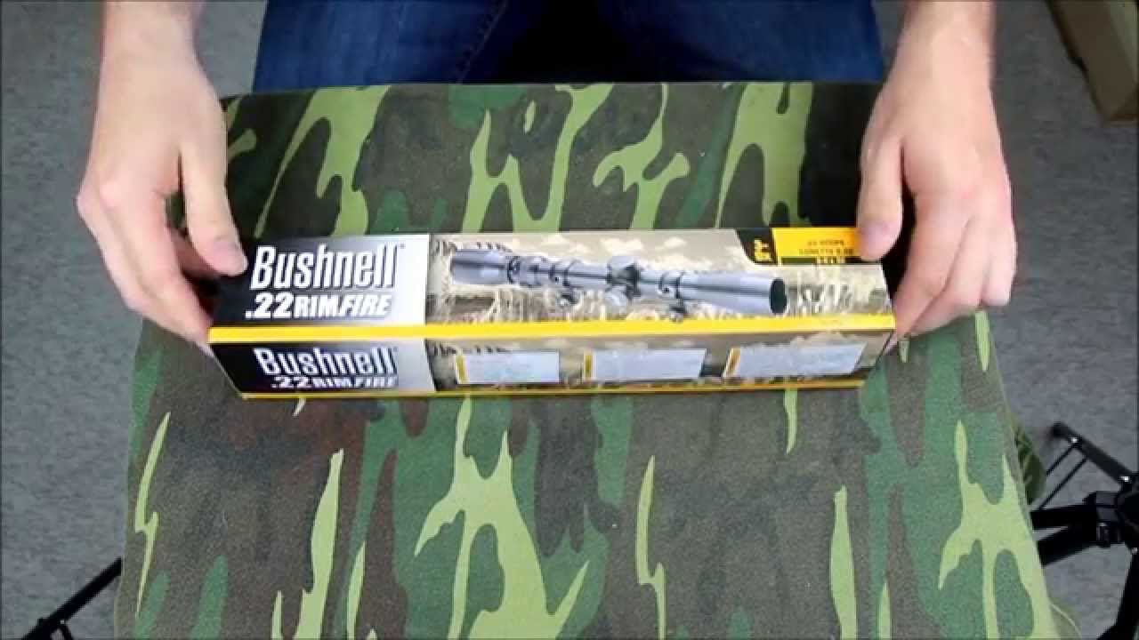 Bushnell 3 9x32 Rimfire Scope Review YouTube