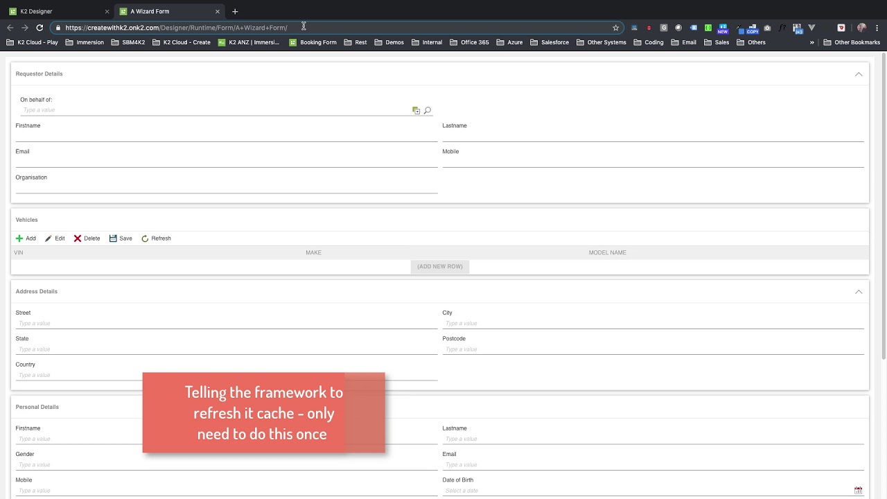 Creating a wizard using a module - YouTube