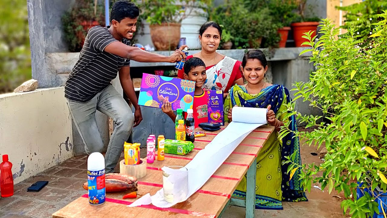 Tissue Paper Pull Challenge 🧻| செம Fun விளையாட்டு! 🤩| Vijay Ideas - YouTube
