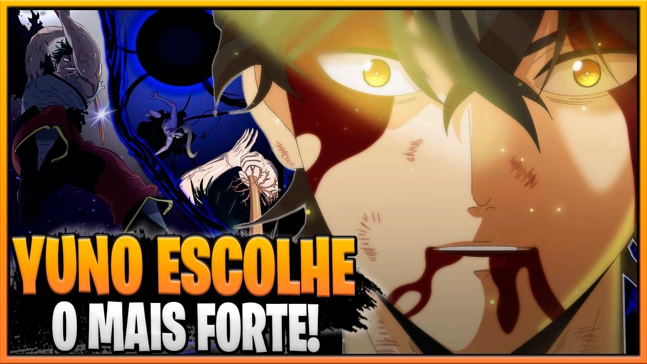 A ESCOLHA DE YUNO É A ESPADA DE YAMI! O PESO DE ASTA E LIEBE CONTRA ...